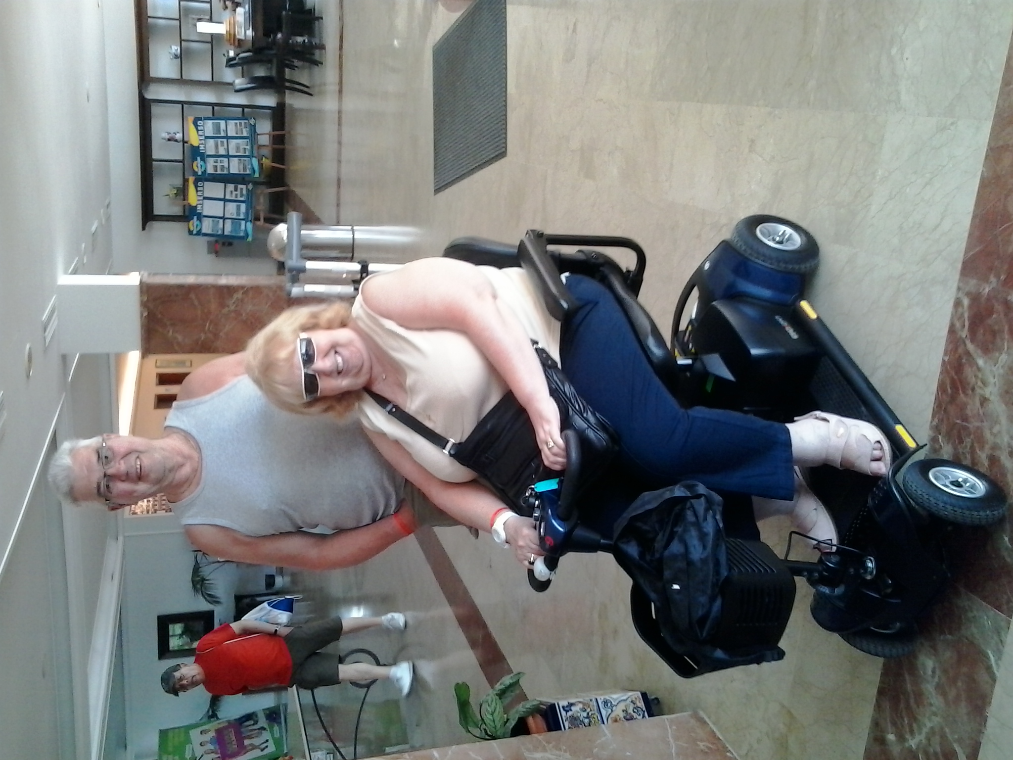 Mrs Goldman Hotel Aqua Marina - Holiday Mobility Scooters Menorca